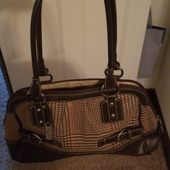 Chaps | Bags | Chaps Brown Hand Bag | Poshmark